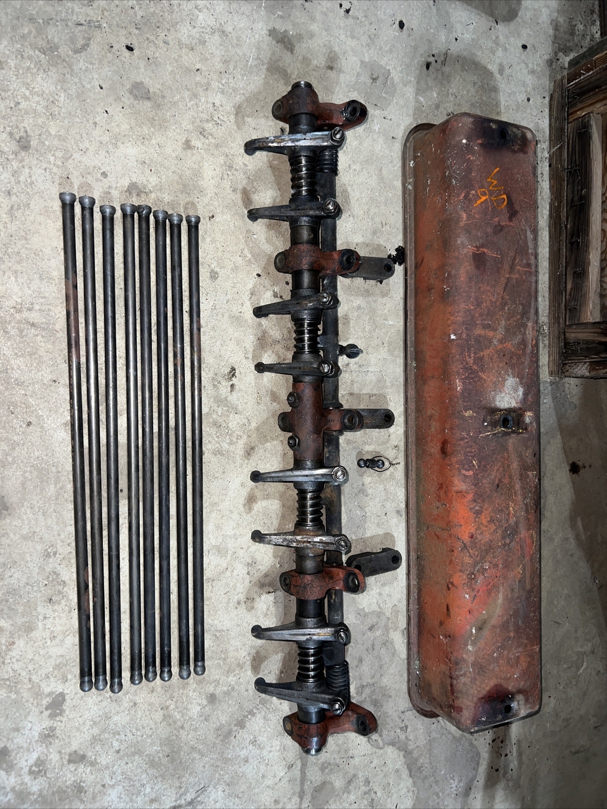 McCormick WD9 W9 Diesel Rocker Arm Assembly Antique Tractor | eBay