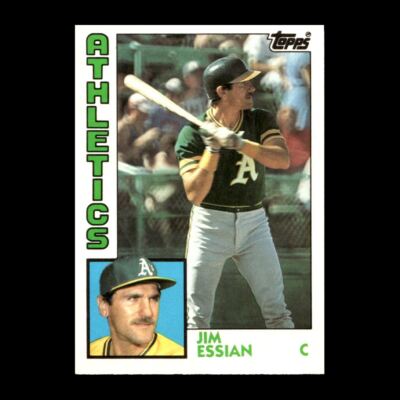 Jim Essian 1984 Topps Traded Oakland Athletics #35T R321 35 | eBay
