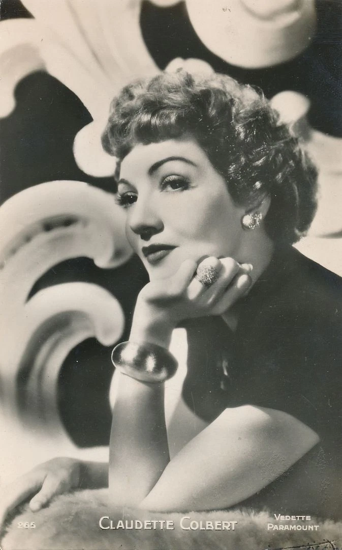 Claudette Colbert Old