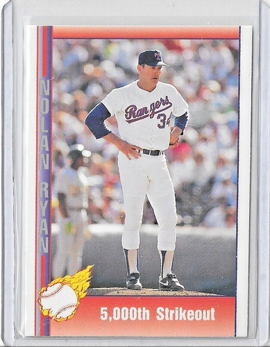 1991 Nolan Ryan 5000 Strikeout | eBay