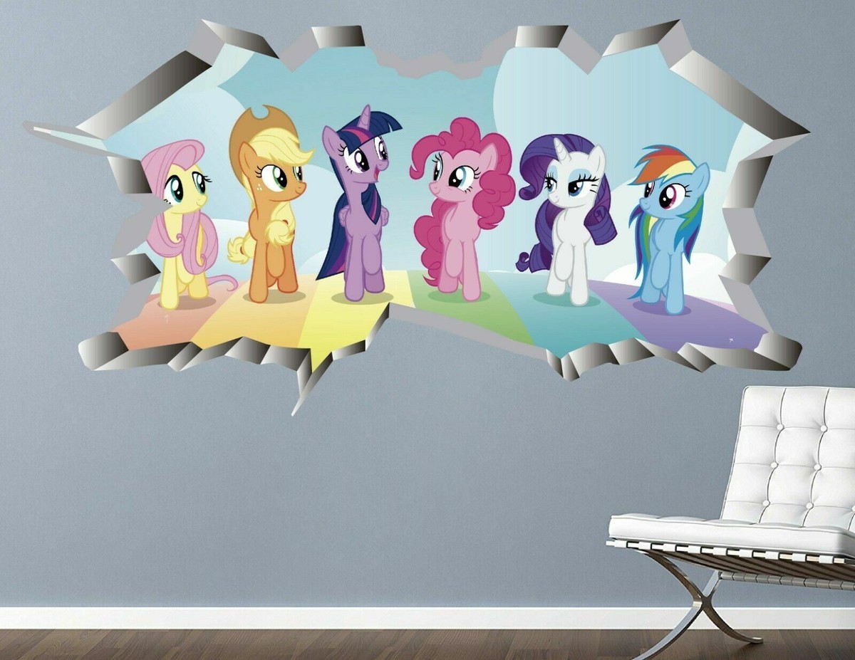 Wall Decals My Little Pony XL Muursticker My Little Pony Rainbow Dash