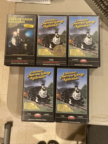 1988 Holiday Video VHS Colorado's Narrow Gauge Railroads Steam Trains ...