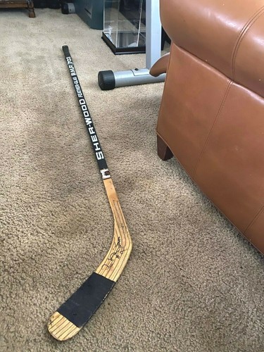 Rod Buskas Pittsburgh Penguins Signed Game Used Sherwood PMP 7000 ...
