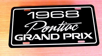 1968 Pontiac Grand Prix metal license plate tag 68 GP classic car | eBay