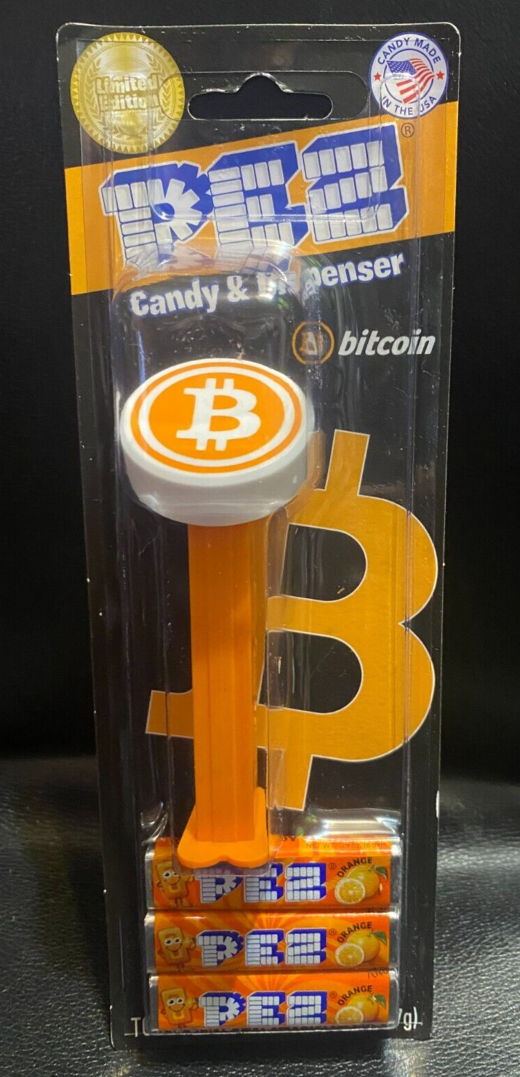 Bitcoin PEZ Dispenser Candy LIMITED EDITION Collectible ONLY 30,000 ...