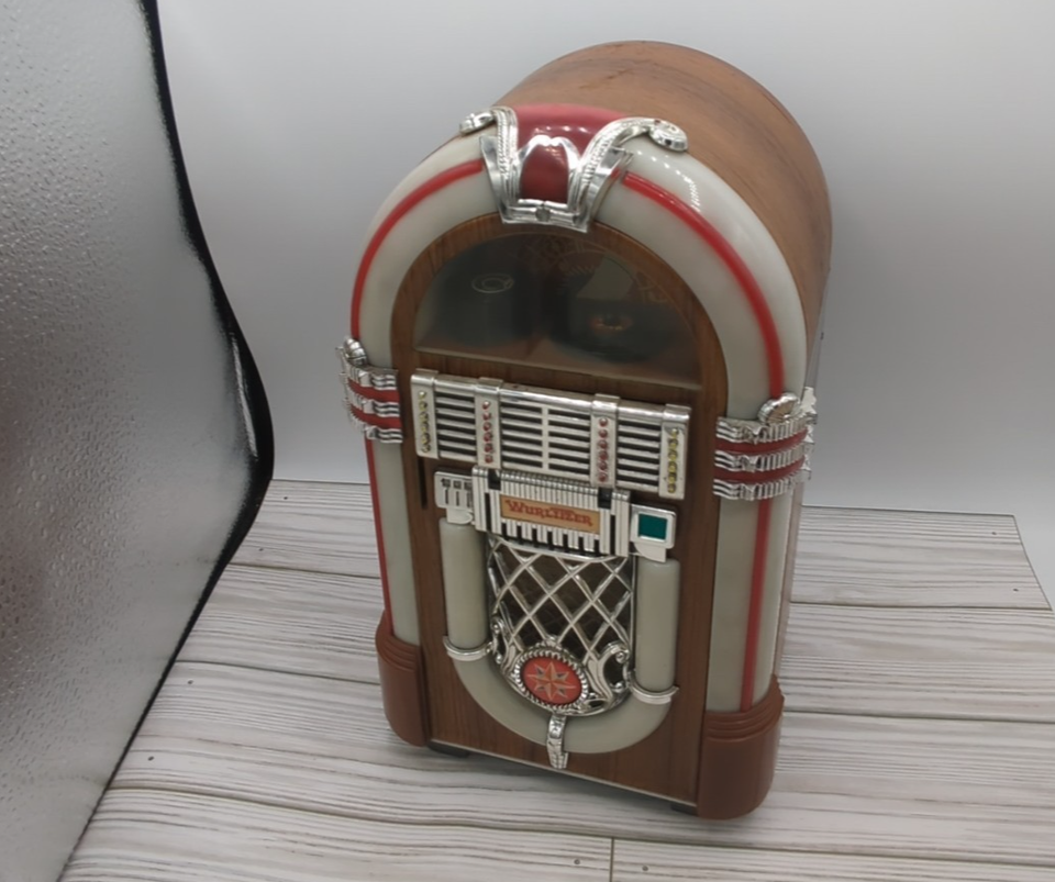 Vintage Wurlitzer Mini Jukebox 11" Made In Japan For Parts/Repair | eBay