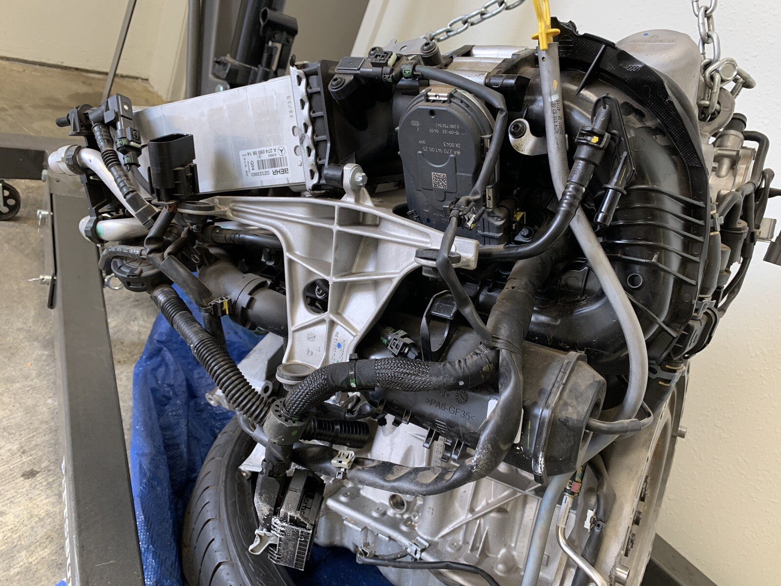 2015 - 2018 MERCEDES C300 W205 ENGINE WIRE HARNESS OEM | eBay