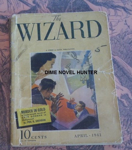 THE WIZARD APRIL 1941 A CASH GORMAN STREET AND SMITH PULP MAGAZINE | eBay