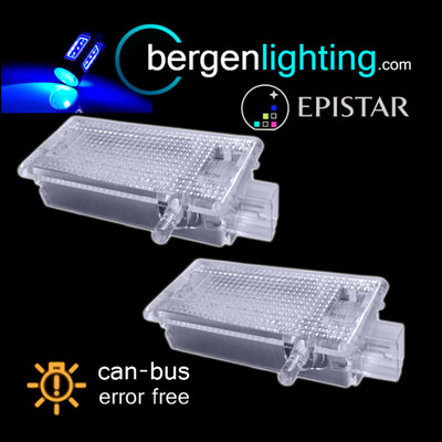 FOR BMW Z4 E89 2009 On 18 BLUE LED FOOTWELL BOOT DOOR COURTESY LIGHT ...