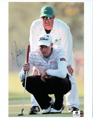 Nick Watney Signed Autographed 8X10 Photo PGA Golfer Reading the Green ...