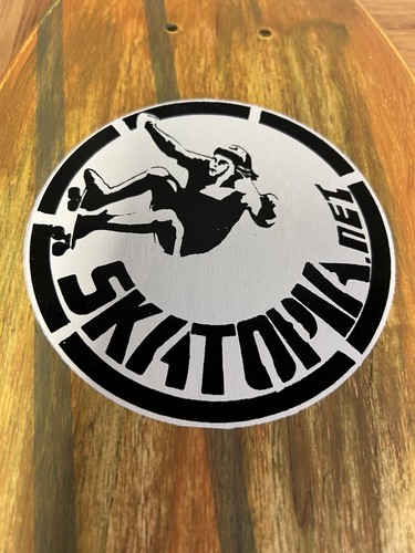 VNTG Madrid Skatopia Net Skateboard Brewce Martin Skateboarding Deck ...