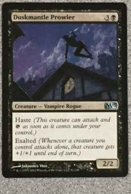 MTG - DUSKMANTLE PROWLER 1X- CORE SET 2013 - UNCOMMON - CREATURE - NM ...