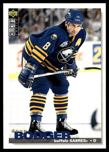 1995-96 Collector's Choice #77 Doug Bodger Buffalo Sabres Hockey Card ...