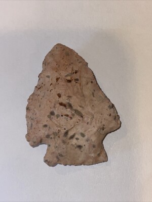 1 5/8 Inch Pentagonal Arrowhead Neathers Flintridge Union Co Ohio Color ...