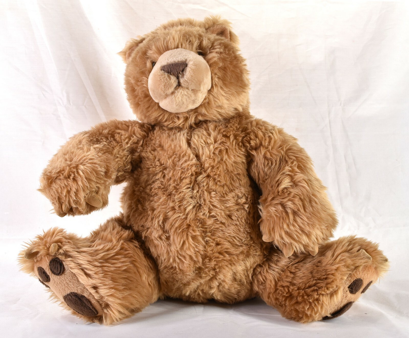 Gund Kohls Care 13 Inch Brown Grizzly Teddy Bear 44184 Plush Claws Foot ...