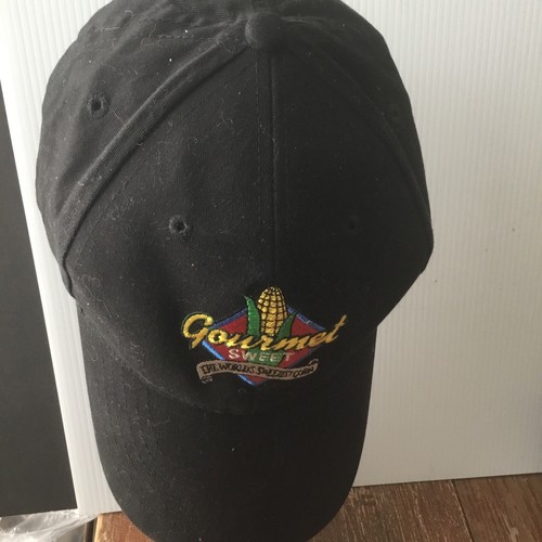 NEW Gourmet Sweet Corn Cap Advertising STOKES SEEDS Black Adjustable ...