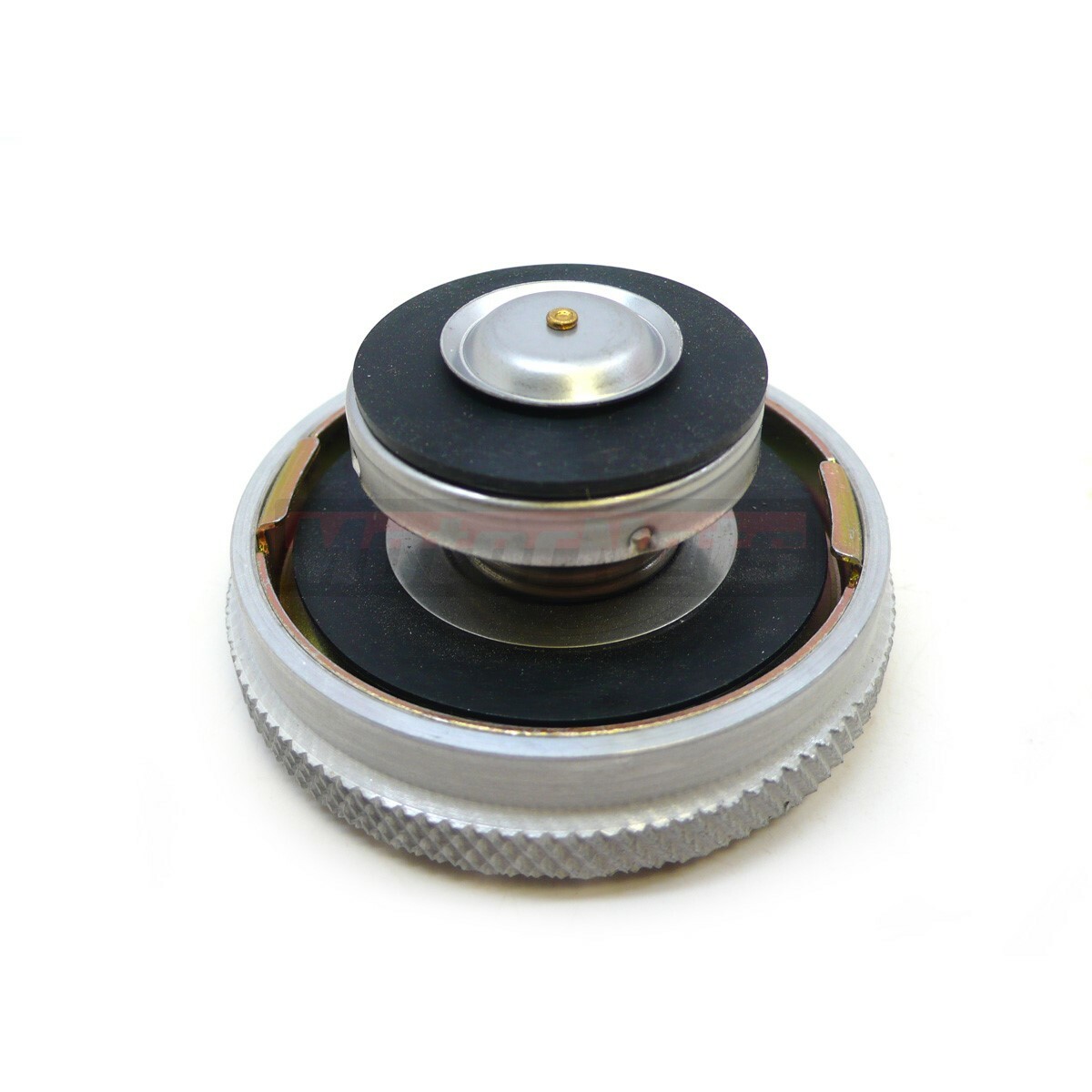 Finned Nostalgic Billet Aluminum Radiator Cap 16 lbs Knurled Grip ...