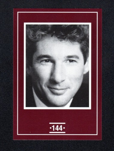 Richard Gere Actor 1991 Face To Face Game Famous Celebrity Card | eBay