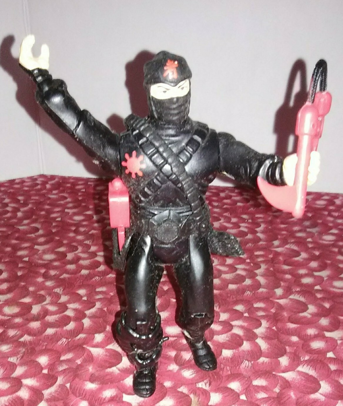 Chuck Norris commandos Karate Kommando BLACK NINJA 5in. action figure ...