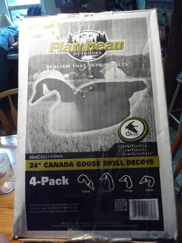 Flambeau 5844cgu Canada Goose Shell Decoys -2 4-Packs | eBay