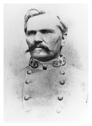 SIMON BOLIVAR BUCKNER CONFEDERATE CIVIL WAR GENERAL IN UNIFORM OLDER ...