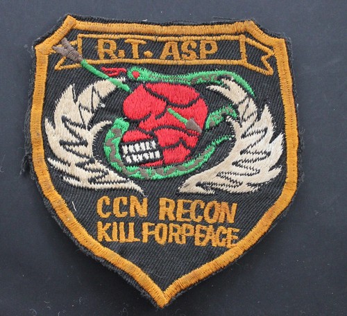 US Vietnam Era Army RT ASP CCN RECON KILL FOR PEACE Special Forces ...
