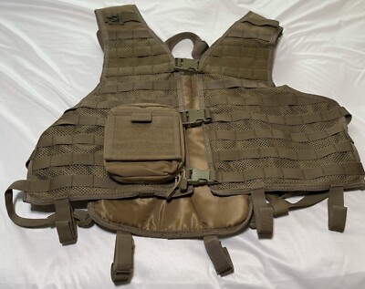 CONDOR MCR1 MOLLE PALS MODULAR CARRIER CHEST RIG POUCH W/ UNIVERSAL ...