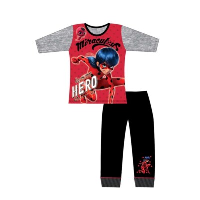 Official Girls Miraculous Ladybug Pyjamas Pajamas Pjs Children's Kids 5 ...