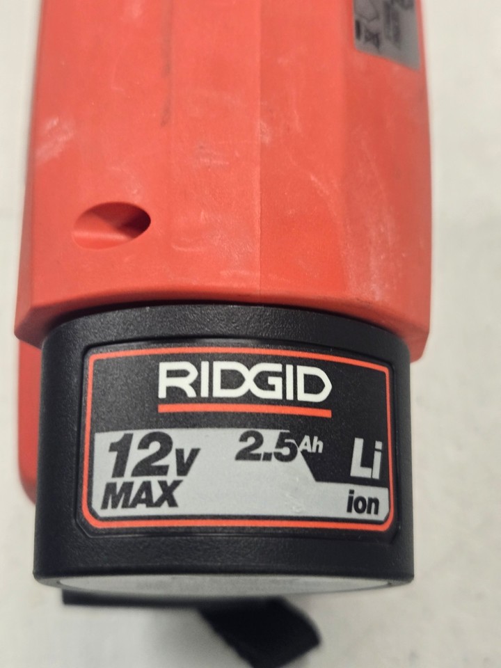 Ridgid RP 115 Mini Press Tool Kit 1/2 in and battery INCLUDES Battery ...