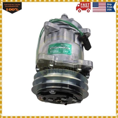R134a Air Conditioner Compressor 14649606 15082742 for Volvo EC210B ...