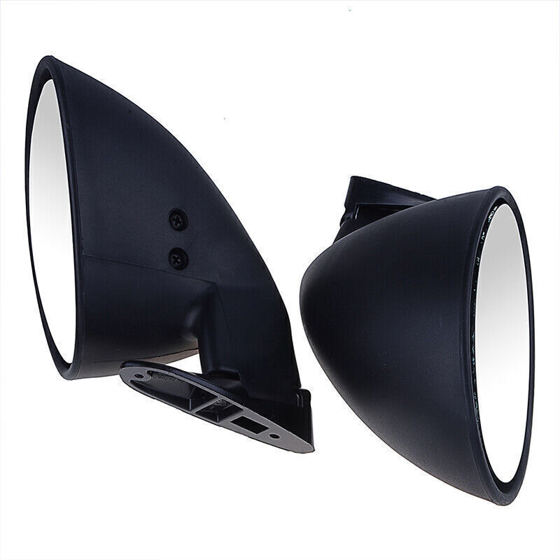 California Classic Universal Black Side Mirrors PAIR Hot Rod Rat Rod ...