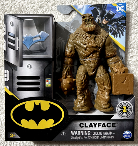 DC CLAYFACE 4" FIGURE SPIN MASTER 2 ACCESSORIES **NEW RELEASE** | eBay