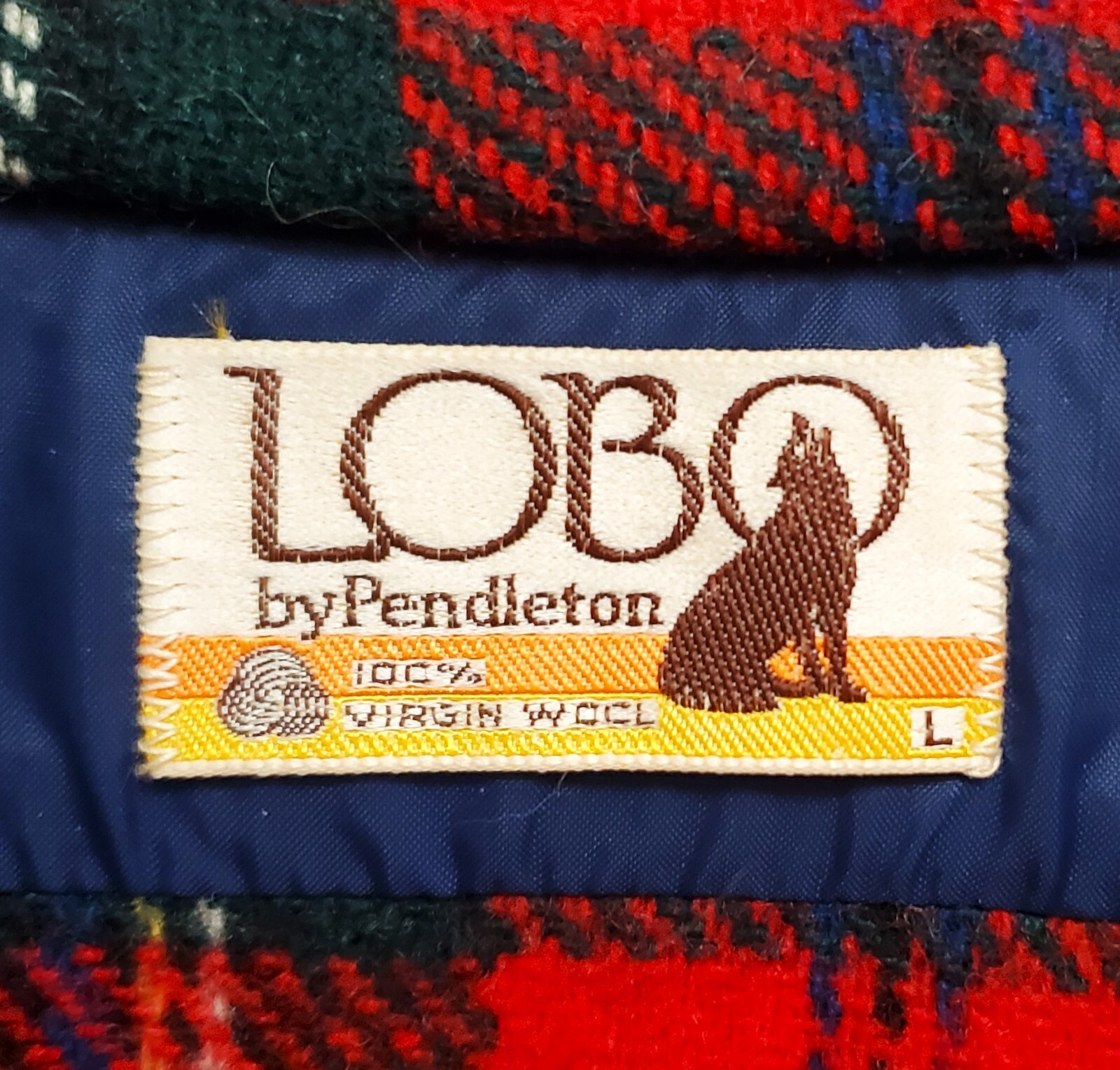 Pendleton Lobo Vintage 100% Wool Hunting Shirt Jacket… - Gem