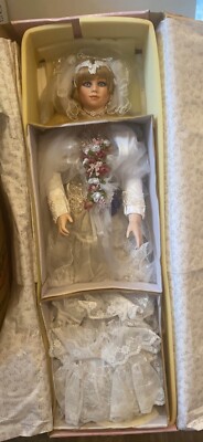 Tara, Vintage 1996 Porcelain Doll by Rustie 308/1000, New, Wedding ...