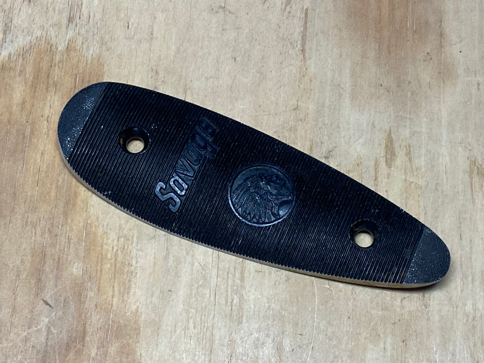 Rare Savage Indian Head Logo Butt Plate some Model 99s and others ...