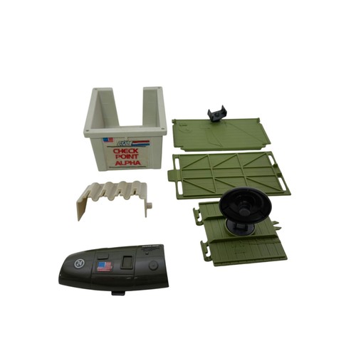 Vintage GI Joe Check Point Alpha Dragonfly Coastal Defender Parts Lot ...