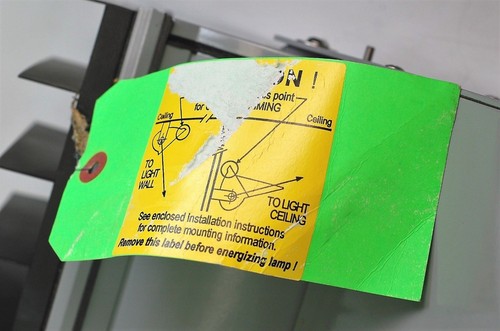 Elliptipar F162-H Wall Mounted Uplight with External Vertical Blade ...