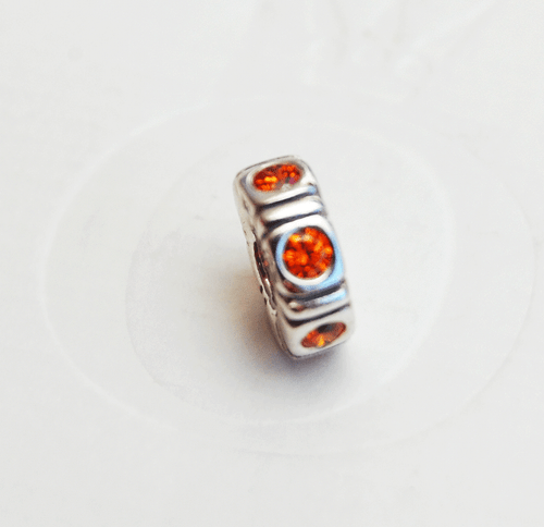 Genuine Pandora Orange Trinity or Northern Lights Spacer 790368OCZ ...