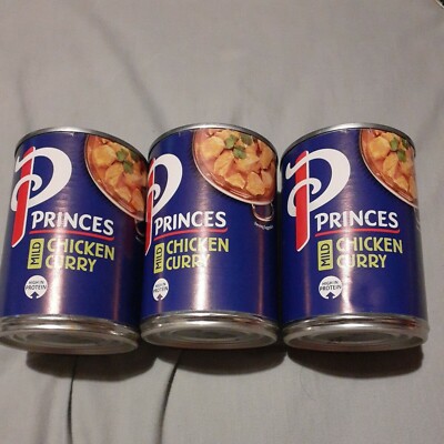 Princes Mild Chicken Curry - 3 tins x 392g=1176g. FREE P&P. | eBay UK