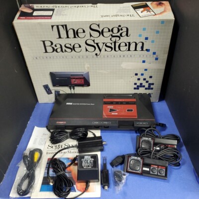 Sega Master - The Sega Base System Console Complete in Box CIB Tested ...