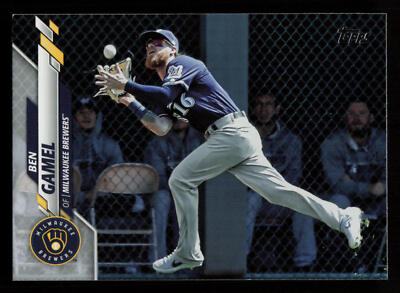 2020 Topps Ben Gamel #344 Milwaukee Brewers Baseball Card | eBay