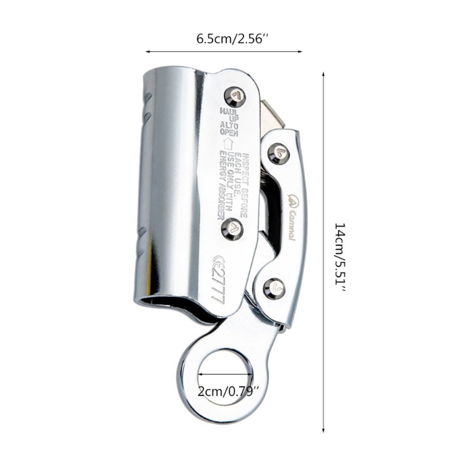 Climbing Carabiners Quickdraws Heavy Duty Self-Locking Rope Grab ...