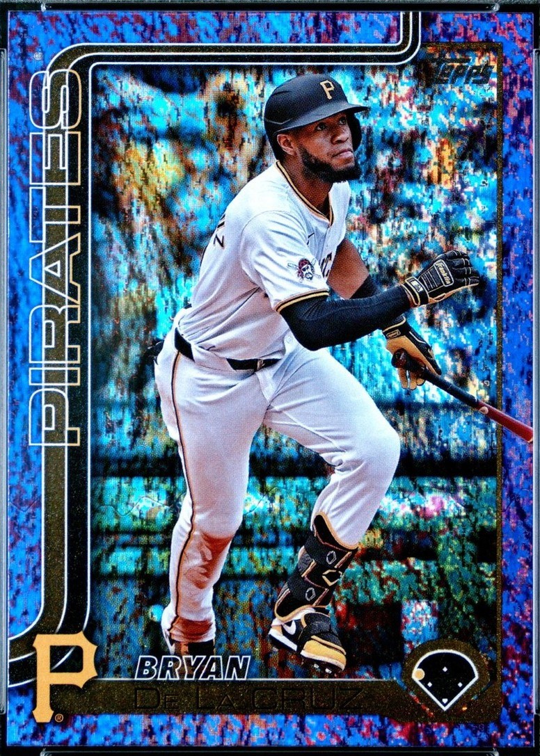 2025 Topps Series 1 - Bryan De La Cruz #333 Purple Holofoil /250 for ...