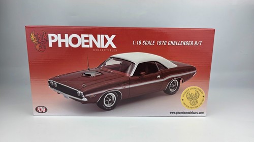 ACME 1/18 1971 Challenger R/T Cupe Phoenix Diecast Muscle car limited ...