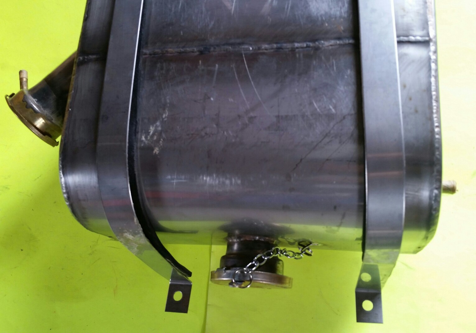 Stainless Steel Header Tank 24130064 Optare Transit Bus w/ Straps New ...