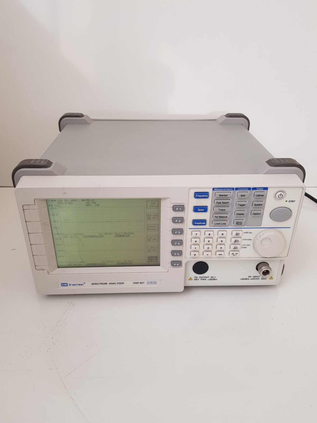 G.W Instek GSP-827 (GSP827) 9kHz~2.7GHz Spectrum Analyzer | eBay