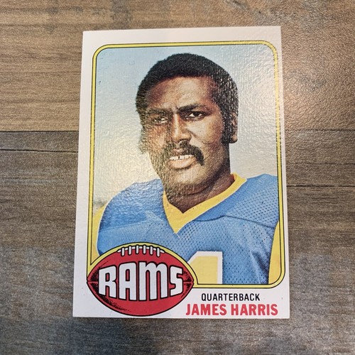 1976 Topps James Harris # 18 Los Angeles Rams Football Card NFL LA QB ...