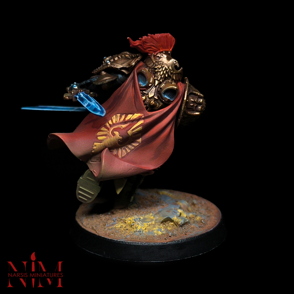 Warhammer 40k painted Custodes blade champion | eBay