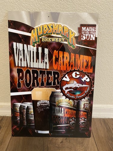 Mudshark Brewing Company Tin Sign Beer Lake Havasu Arizona AZ Free Shipping | eBay