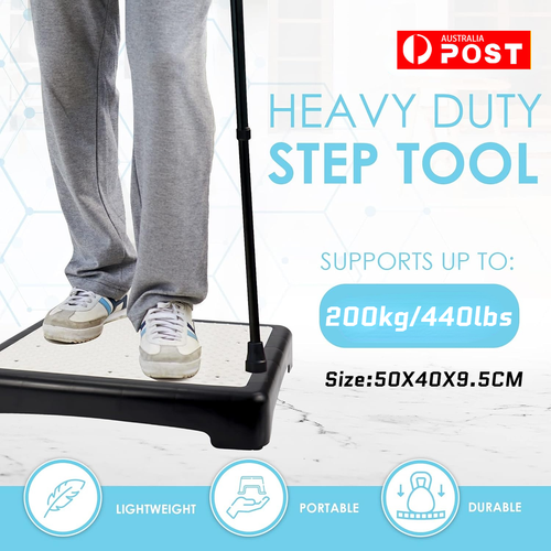 Anti-Slip Half Step Stool Elderly Disability Door Walking Outdoor ...